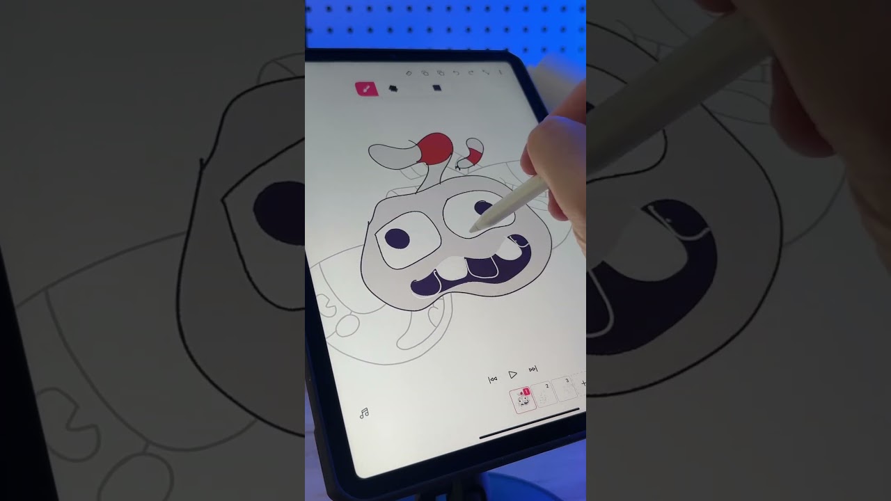 Ryan's Silly Smear Frame Tutorial #cuphead #smearframe #flipaclip