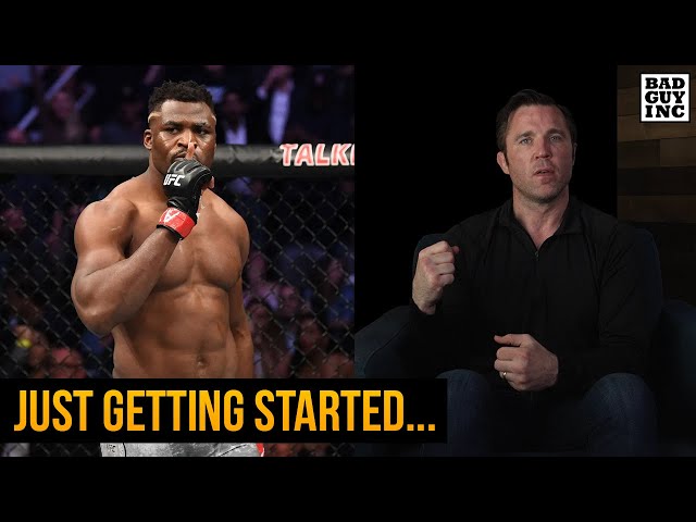 Francis Ngannou poses at UFC PI alongside Israel Adesanya, hails 'The ...