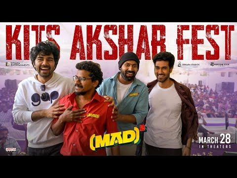 Team MAD Square - KITS Akshar Fest | Narne Nithiin, Sangeeth Shobhan, Ram Nitin | Kalyan Shankar