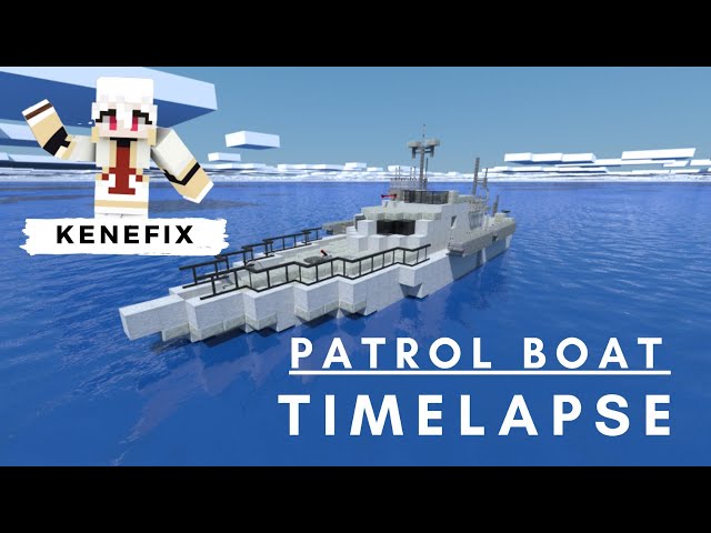 WW2 Patrol Torpedo Boat From Black Lagoon Minecraft Map