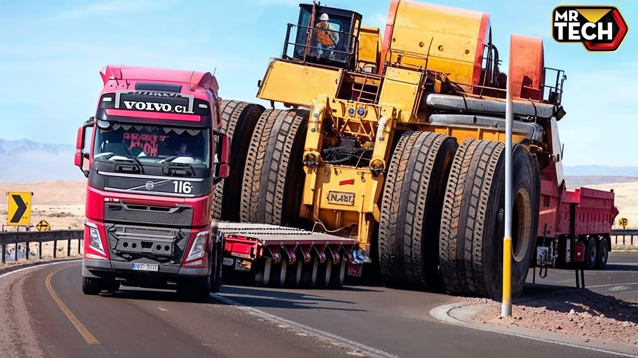 Extreme Dangerous Transport Skill Operations Oversize Truck | Biggest Heavy Equipment Machines #8