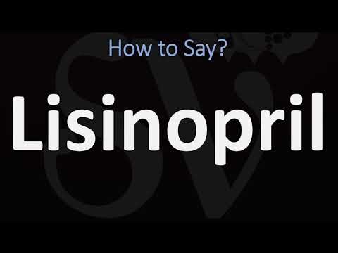 How to Pronounce Lisinopril? (CORRECTLY)