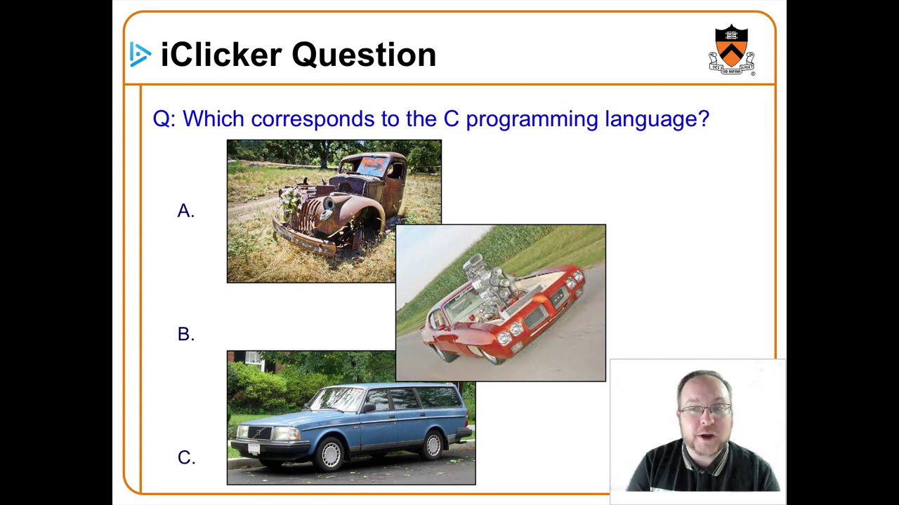 COS 217 Fall 2020 Lecture3 - C Introduction