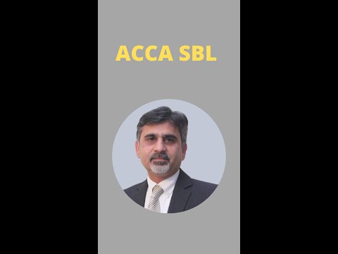 ACCA SBL #acca #accaexam #accacourse #accaglobal #accasyllabus
