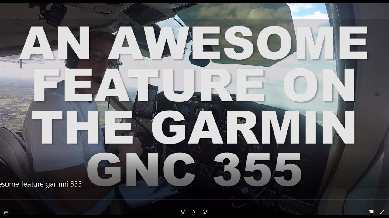 Garmin GNC 355 Features