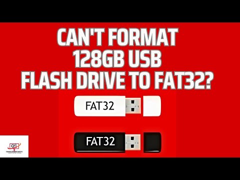 How to Format a USB Drive Larger Than 32GB to FAT32?