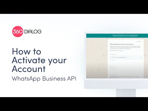 WhatsApp Business API account activation β 360dialog