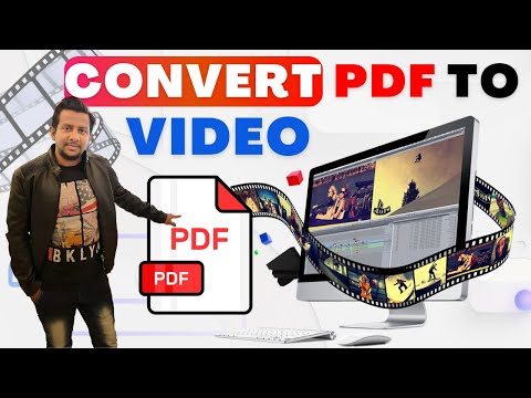 How to Convert PDF to Video | How to Convert PDF File to mp4 | PDF to mp4