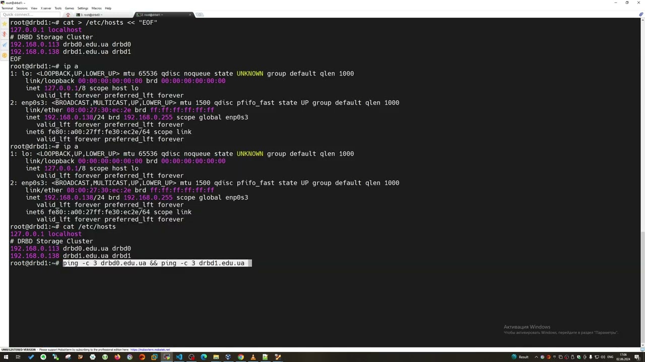 Ping command not found on Ubuntu Server 24.04