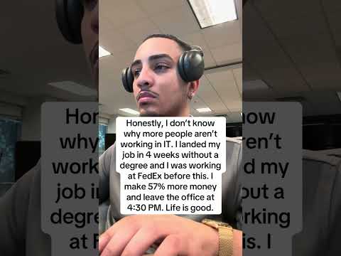 I landed my IT job without experience or a degree by going through CourseCareers