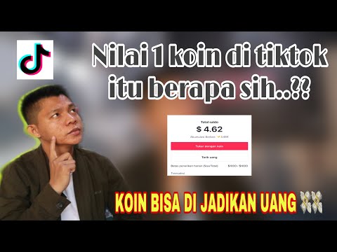 Cara hitung Nilai 1 koin tiktok |Tutorial tiktok 💸