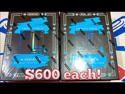 TYCOON TUESDAY! HUNTING GOLD BARS IN 2024 IMPECCABLE BASEBALL CARD BOXES!