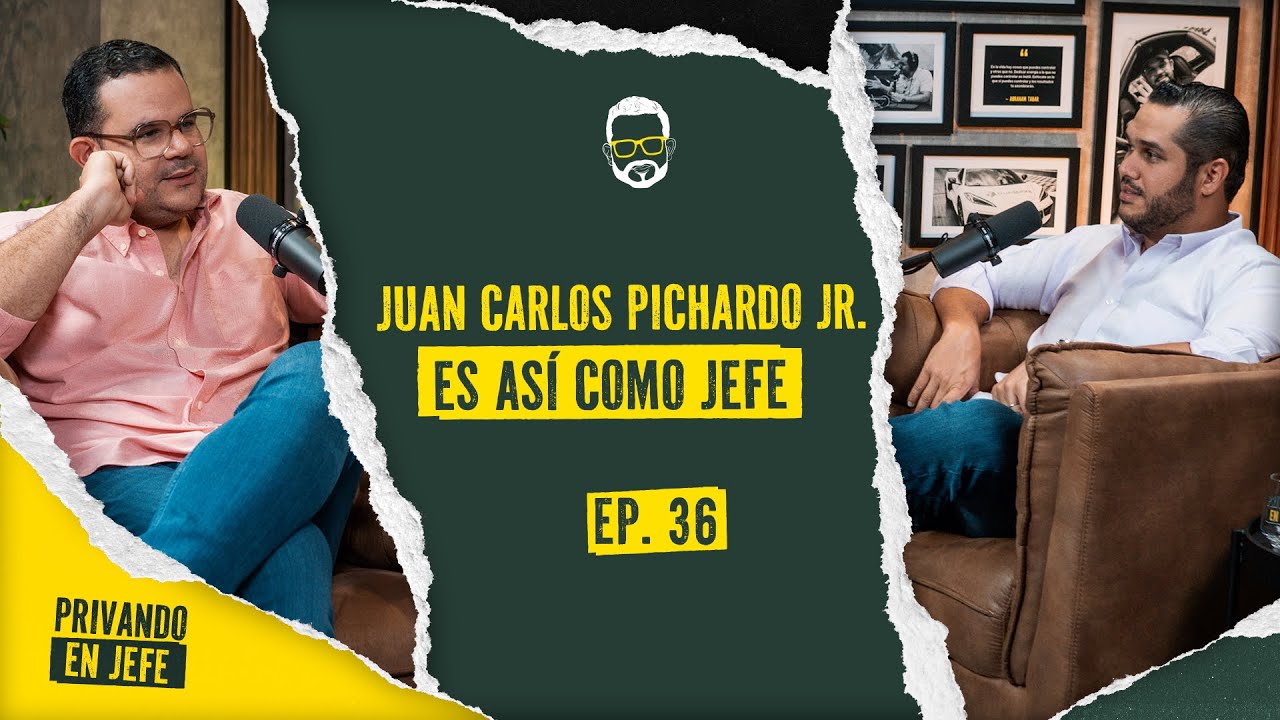 JUAN CARLOS PICHARDO JR. ES ASÍ COMO JEFE