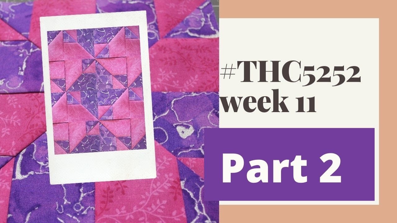 #THC5252 week 11 Part 2