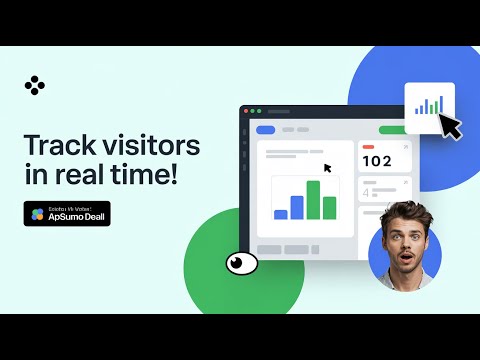 Visitor Tracking Review: The Easiest Way to Monitor Website Traffic. #appsumodeals #visitortracking