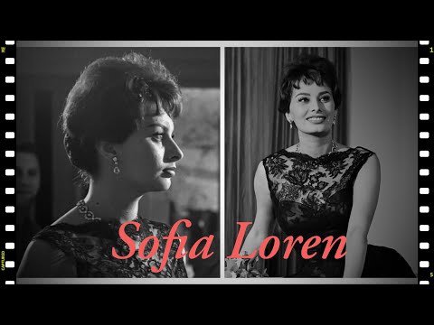 Sophia Loren 1958 Interview (Sofia Loren at 23 Years Old)