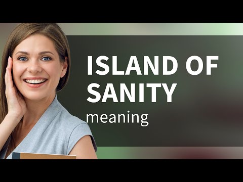 Understanding the Phrase "Island of Sanity"