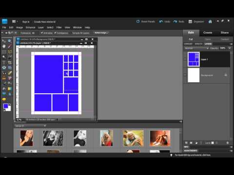 Photoshop Elements - Photo Collage Technique