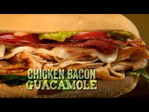 Cousins Subs - Turkey Bacon Guacamole and Chicken Bacon Guacamole "Holy Guacamole"