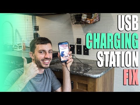 RV USB Charging Plug Fix - DC Port for Cell Phone iPad Kindle Devices