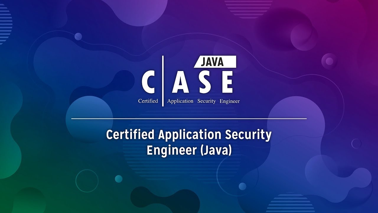 Certified Application Security Engineer (CASE) - Java