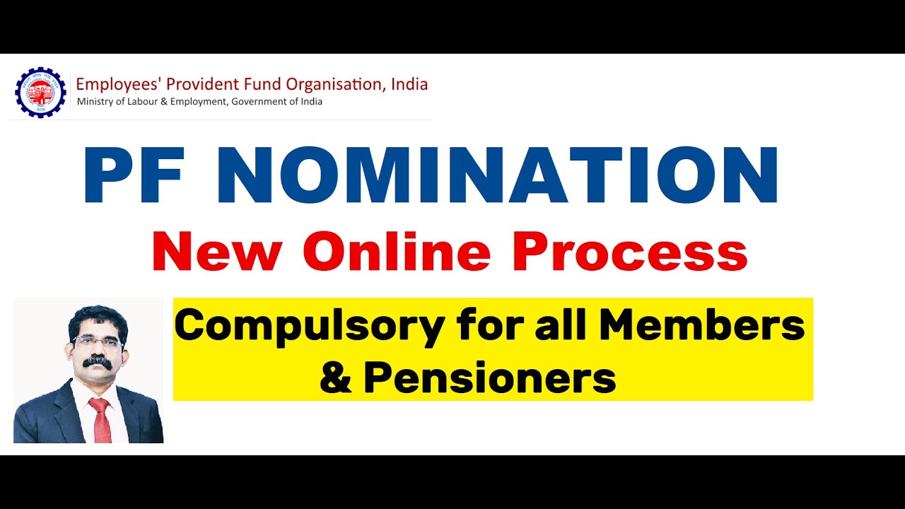 PF e-Nomination Form Online with e-sign | SVJ Academy | Watch Online ...