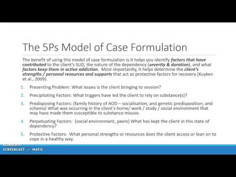 Case Formulation & Goal Setting