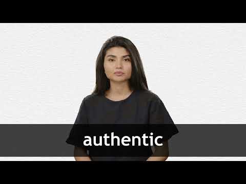 AUTHENTIC definition and meaning | Collins English Dictionary