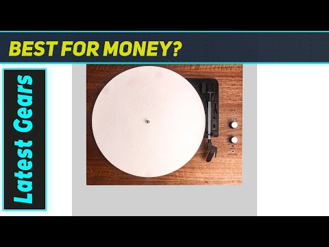 Best White Wool Turntable Mat for Vinyl Sound