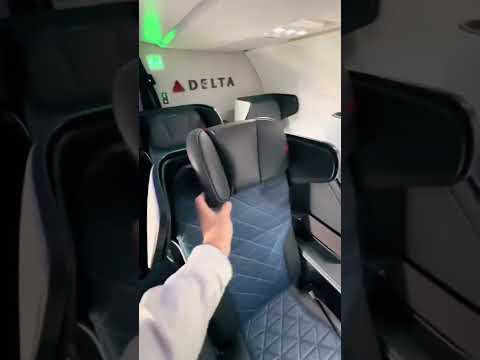 Here’s Delta’s new domestic FIRST CLASS cabin #shorts