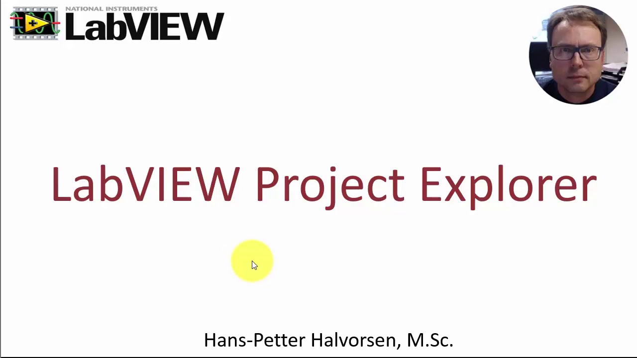 LabVIEW Project Explorer