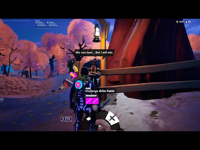 Fortnite GrimFable NPC in Chapter 2 Season 8 is unkillable
