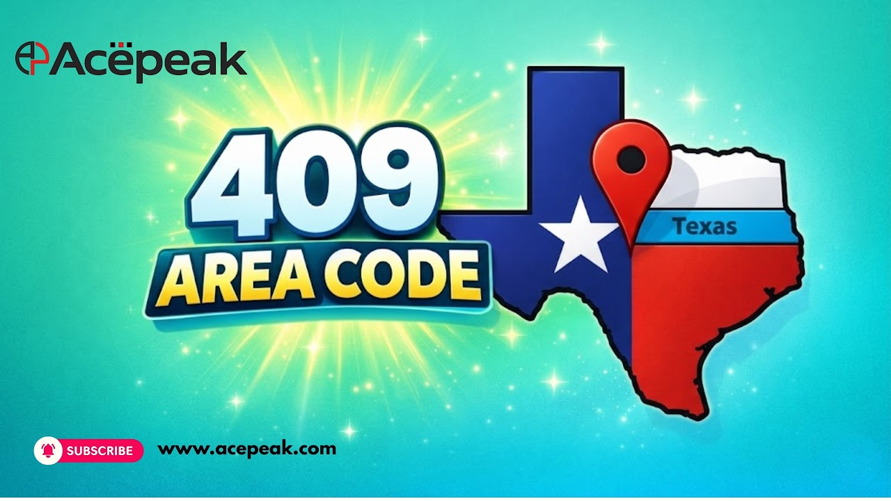 409 area code - Ace peak