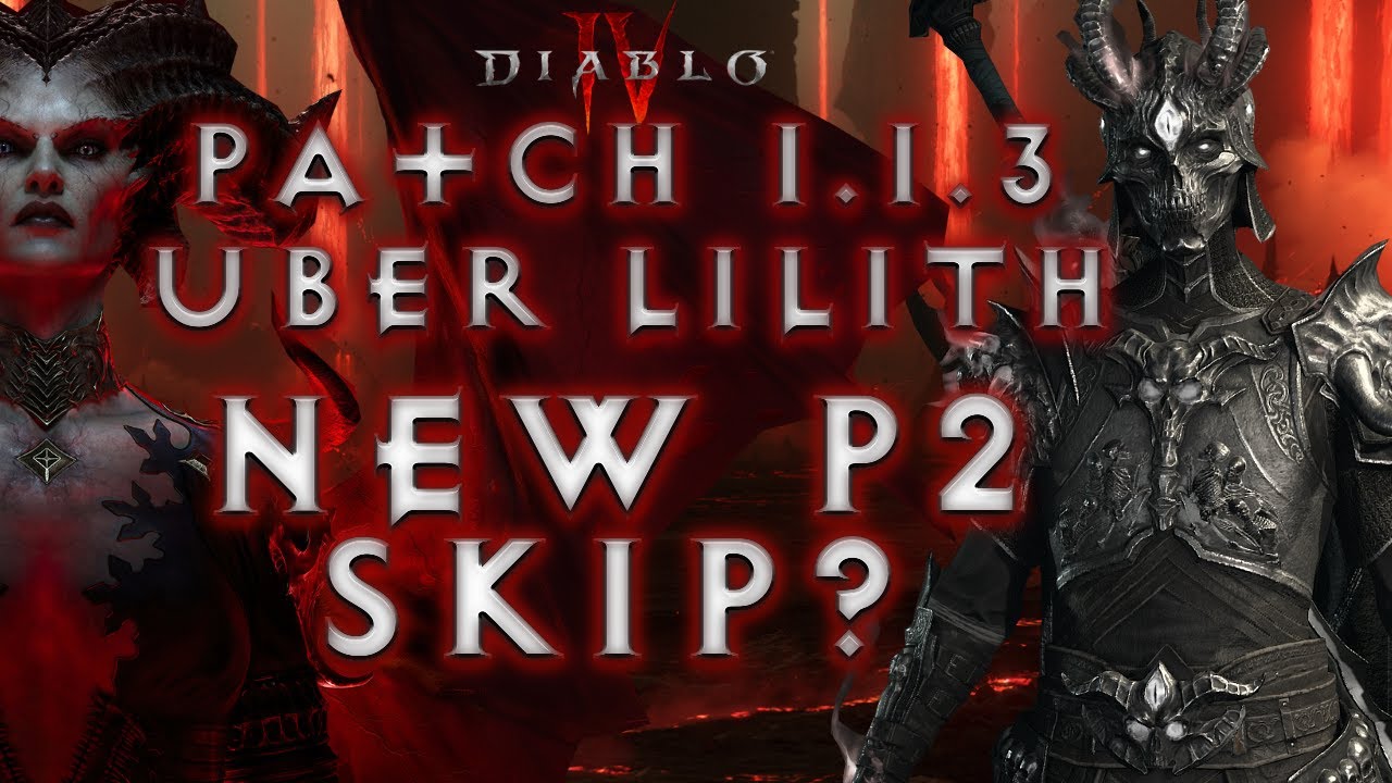 Necro new patch 1.1.3 Uber Lilith P2 Skip looks weird and breakes the ...