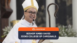 Bishop Ambo David takes oath as 10th Filipino cardinal