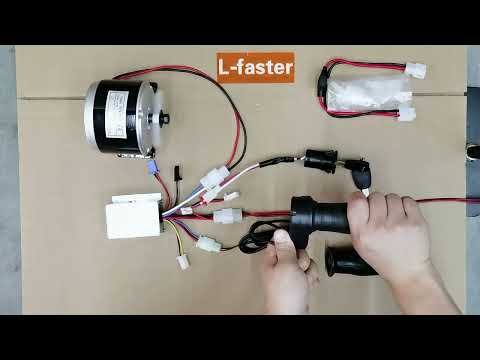 MY1016 High Speed Belt Motor 24Vdc 250W Electric Scooter Conversion Kit