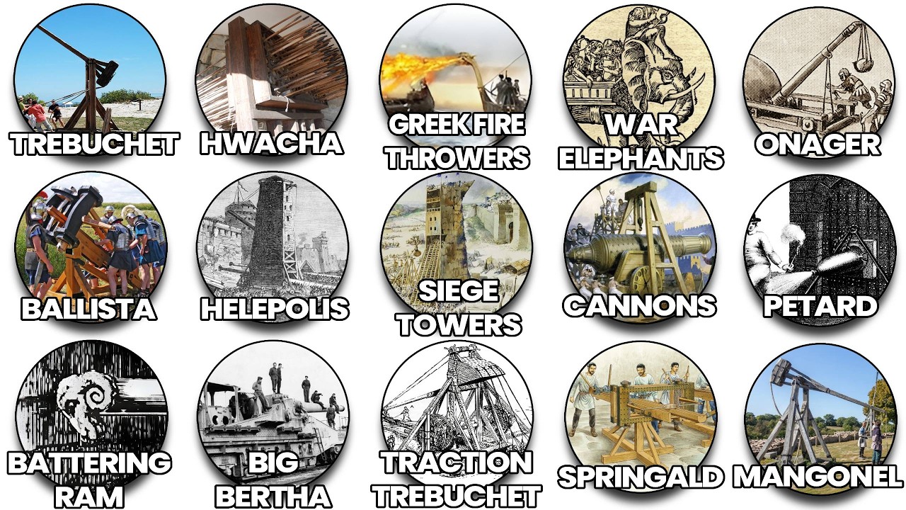 The Most Powerful Siege Weapons in History Explained