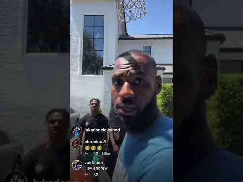 LeBron making sure Bronny & Bryce make their shots π