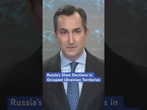 Russia's Sham Elections in Occupied Ukrainian Territories