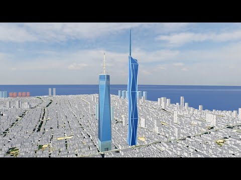 One World Trade Center vs Merdeka 118 | Size Comparison