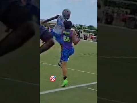 Throwing Dots At FBU TOP GUN. WR makes a great catch with toe tap.