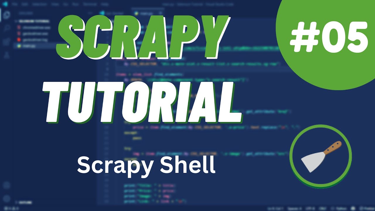 Python Scrapy Tutorial #5 - Scrapy Shell