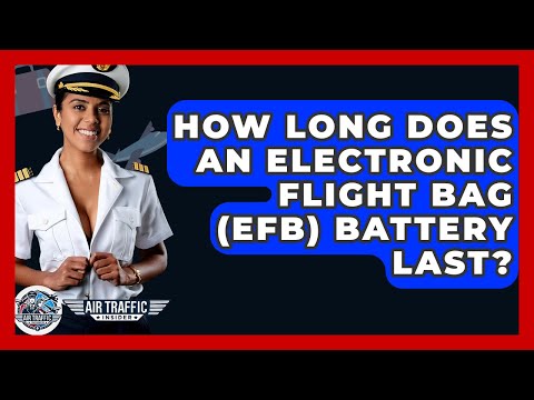 How Long Does An Electronic Flight Bag (EFB) Battery Last? - Air Traffic Insider