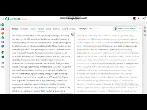 How To Use QuillBot | QuillBot - AI Paraphrasing Tool: How to Paraphrase in Paid Version