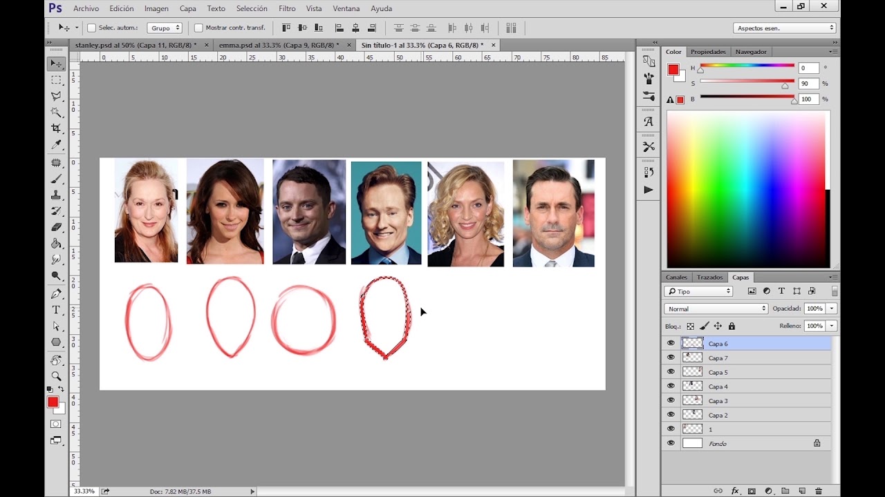 03/09 Basic Shapes — Illustration: Cartoonize a Real-Life Character_ENG