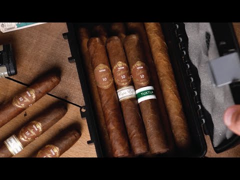 Smoking the Tatuaje 10th Anniversary