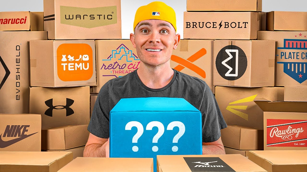 Unboxing FREE Mystery Baseball packages