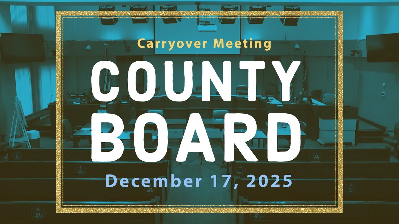 Arlington County Board Carryover Meeting | December 17, 2025