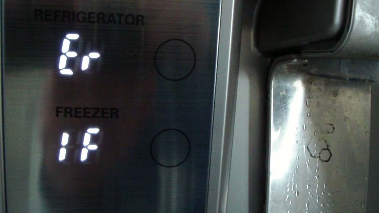 LG Refrigerator Error Code IF Repair