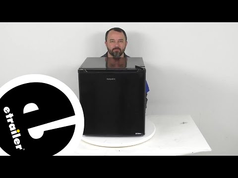 Review of GE Appliances RV Refrigerators - Black RV Mini Refrigerator With Freezer - GE93FR
